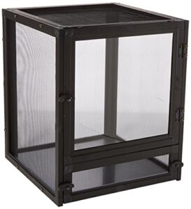 zoo med labs nano breeze alumuninum screen cage 10 x 10 x 12