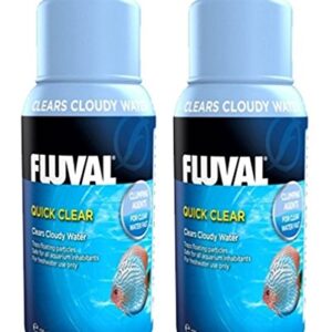 Fluval Quick Clear for Aquarium Water Treatment, 8-Ounce