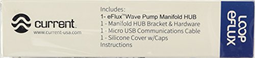 Current USA 1685 eFlux Wave Pump Manifold HUB (Connects Up to 3 Wave Pumps),Blue