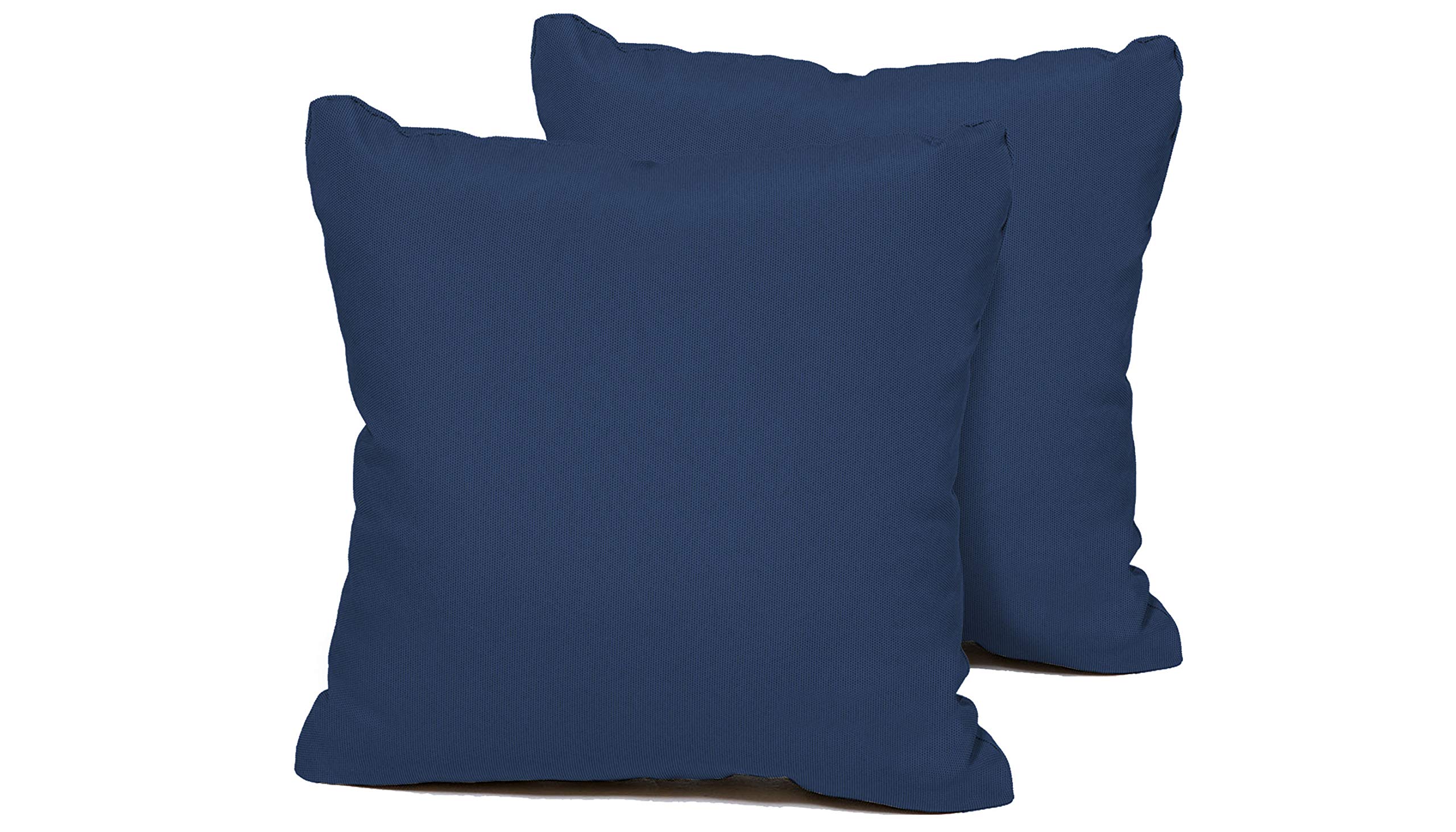 TK Classics PILLOW-NAVY-S-2x Outdoor Pillow, Small (Pack of 2), Navy 2 Count