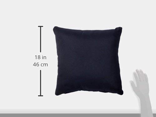 TK Classics PILLOW-NAVY-S-2x Outdoor Pillow, Small (Pack of 2), Navy 2 Count