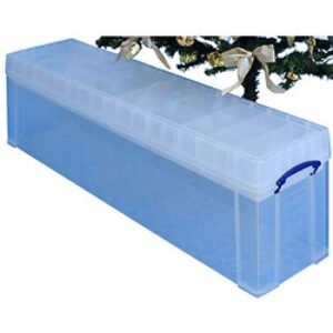 Really Useful Storage Box 77 Litre Clear