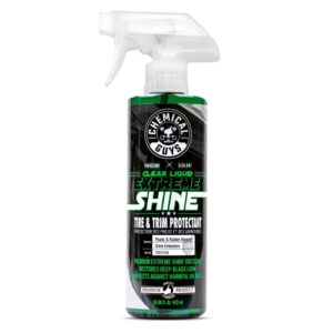 chemical guys - tvd11216 tvd11264 - clear liquid extreme shine premium sprayable dressing and protectant for tires, trim, rubber and plastic (16 oz)