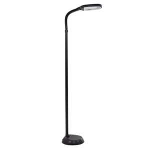 Bedford Home Sunlight Floor Lamp 5 Feet - Black