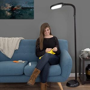 Bedford Home Sunlight Floor Lamp 5 Feet - Black