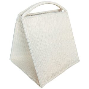 laroom 13327 – basket clothes, white