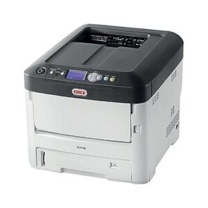 oki data c712dn wireless color printer