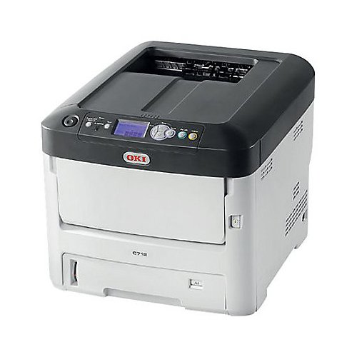 OKI DATA C712dn Wireless Color Printer