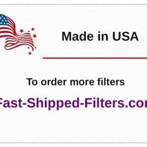 8-14x25 Tolaline CG 1000 Star Series Compatible Replacement Filters (4 Filter Changes) Actual Filter Size is 12 1/4 x 22 1/4 Product Name