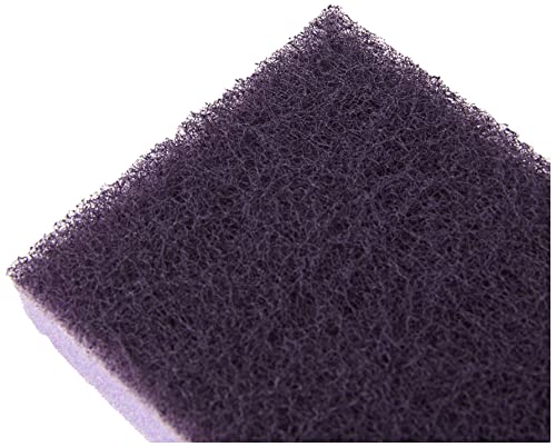 Scotch-Brite Fiber with Sponge, Polyurethane, Purple (Extreme), 2 Unidad