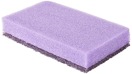 Scotch-Brite Fiber with Sponge, Polyurethane, Purple (Extreme), 2 Unidad