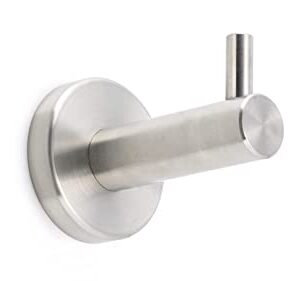 Richelieu Hardware - NB1090570 - Contemporary - Bathroom Hook - Bridgeport Collection - Brushed Stainless Steel Finish