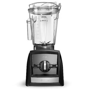 vitamix a2300 ascent series smart blender, professional-grade, 64 oz. low-profile container, 64 fl oz, black