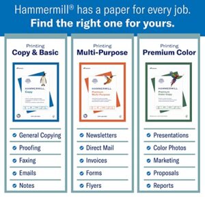 Hammermill Premium Laser Print 24lb Copy Paper, 8.5x11, 32 Case Pallet, 160,000 Sheets, Made in USA, 98 Bright, Acid Free, Laser Printer Paper, 104604P