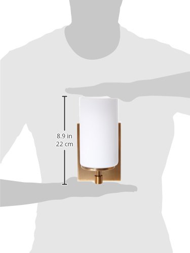 Sea Gull Lighting 4124601-848 Alturas Wall/Bath Sconce Vanity Style Fixture, One - Light, White