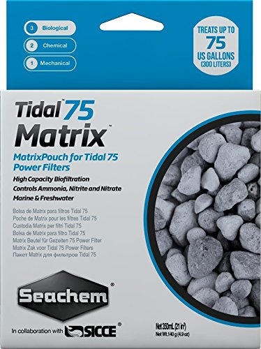 Seachem Laboratories 6507 350 ml 75 Matrix Tidal Filter