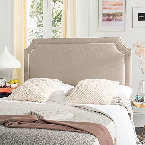 Safavieh Mercer Collection Dane Oyester Headboard, Queen, White