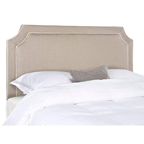 Safavieh Mercer Collection Dane Oyester Headboard, Queen, White