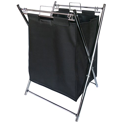 laroom 12031 – Laundry Basket – Black