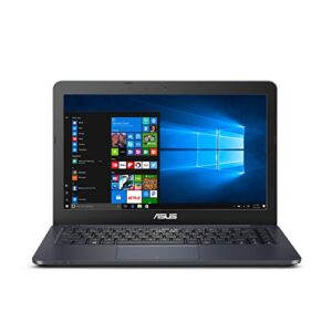 asus l402sa portable lightweight laptop pc, intel dual core processor, 4gb ram, 32gb flash storage with windows 10 with 1 year microsoft office 365 subscription