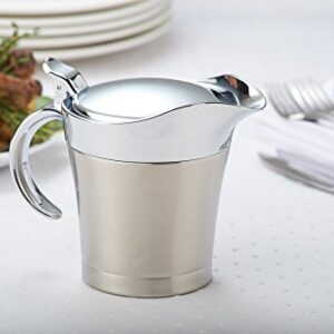 Fox Run Gravy and Sauce Container, Stainless Steel