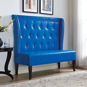 ACME Oliana Settee - - Blue PU