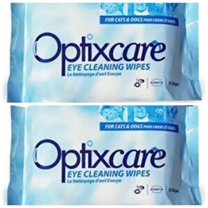 optixcare eye cleaning wipes (50 count) 2 pack