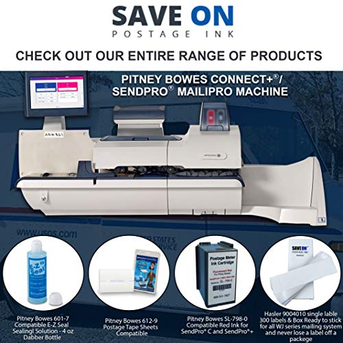 Save On Postage Ink Compatible with PB 793-5 Postage Meter Ink - Compatible with SendPro C, & SendPro+ and DM Series Mailing System (35 ML)