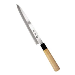 KS&E Hasegawa 10 Inch(270mm) Stainless Steel Left Handed Japanese Knife, Filet Knife Fish, Asian, Yanagi Sushi Sashimi Knife