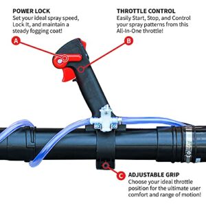 Tomahawk Turbo Boosted Backpack Fogger Leaf Blower ULV Sprayer Machine for Garden Spraying with Gas Powered Engine