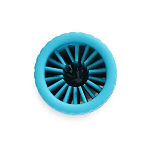 Dexas MudBuster Portable Dog Paw Cleaner, Medium, Blue