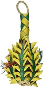 bonka bird toys 03364 small foraging pineapple bird toy parrot medium planet pinata large cockatiel pleasure parakeet forage chew conure playground wood pet stuffed treat macaw