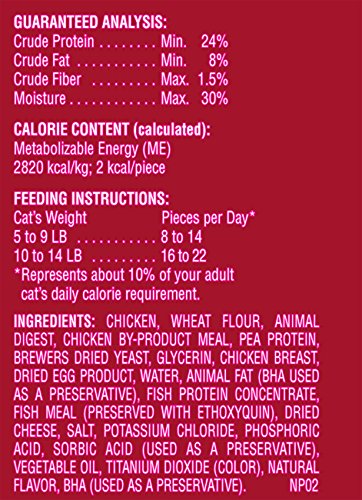 Meow Mix Irresistibles Soft Cat Treats with White Meat Chicken, 17 oz