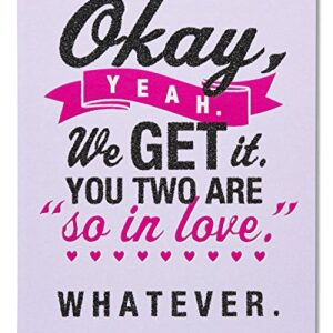 American Greetings Funny Anniversary Card for Couple (Show-Offs)