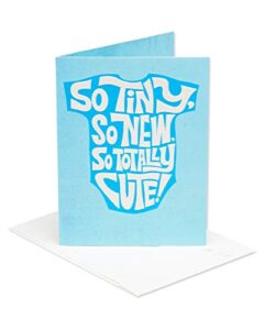 american greetings new baby boy card (so tiny so cute)