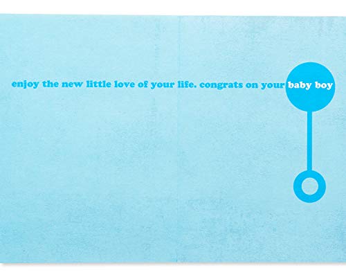 American Greetings New Baby Boy Card (So Tiny So Cute)