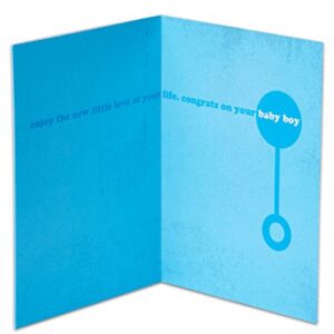 American Greetings New Baby Boy Card (So Tiny So Cute)