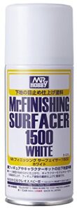 b529 mr. finishing surfacer white 1500 aerosol, gsi