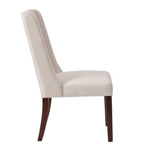 Madison Park Wing Dining Chair (Set of 2) Cream/See Below