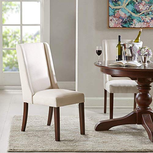 Madison Park Wing Dining Chair (Set of 2) Cream/See Below