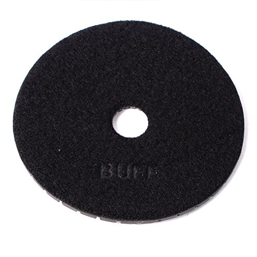 E5BBUFF Specialty Diamond 5" Black Buffing Polishing Pad,