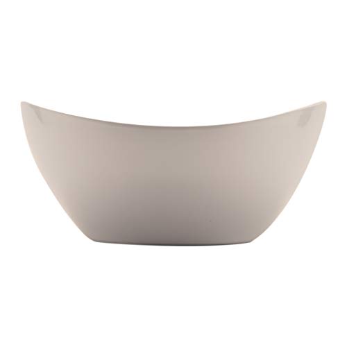 G.E.T. B-115-W Large Melamine Serving Bowl, 4 Quart, White