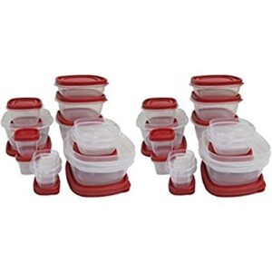 Rubbermaid Easy find Lids Storage Containers Assortment 56 count