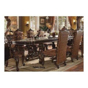 ACME Versailles Dining Table - - Cherry Oak