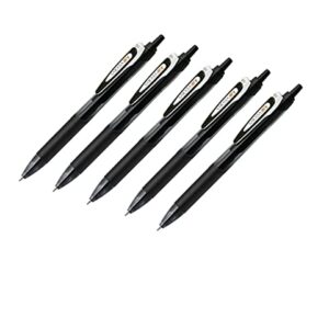 Zebra Sarasa Dry Gel Ink Pen Black (JJ31-BK), 0.5mm Fine, 5 pens per Pack (Japan Import)