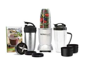 nutribullet 1000 watt prime edition, 12-piece high-speed blender/mixer system, includes stainless steel insulated cup, and recipe book