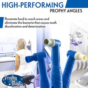 Prophy Magic Prophy Angles 100% Latex-Free Cups for No Fatigue Grip, Less Splatter and Better Flaring for Subgingival Access, Firm (Pack of 100) (PMHC100)