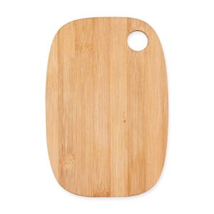 True Morsel Small Bamboo Cheese Board, Bamboo Wood, 8.75" by 6", Cheese Service, Entertaining Gift Set