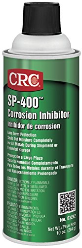 CRC SP-400 Corrosion Inhibitor 03282 – [Pack of 12] 10 Wt. Oz. Aerosol Spray, Heavy-Duty Long-Term Corrosion Inhibitor