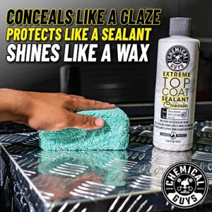 Chemical Guys WAC21016 Extreme Top Coat Wax & Sealant With Carnauba, Safe for Cars, Trucks, SUVs, Motorcycles, RVs & More, 16 fl oz